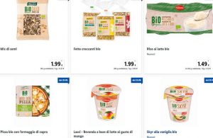 Lidl propone alimenti biologici a prezzi scontatissimi