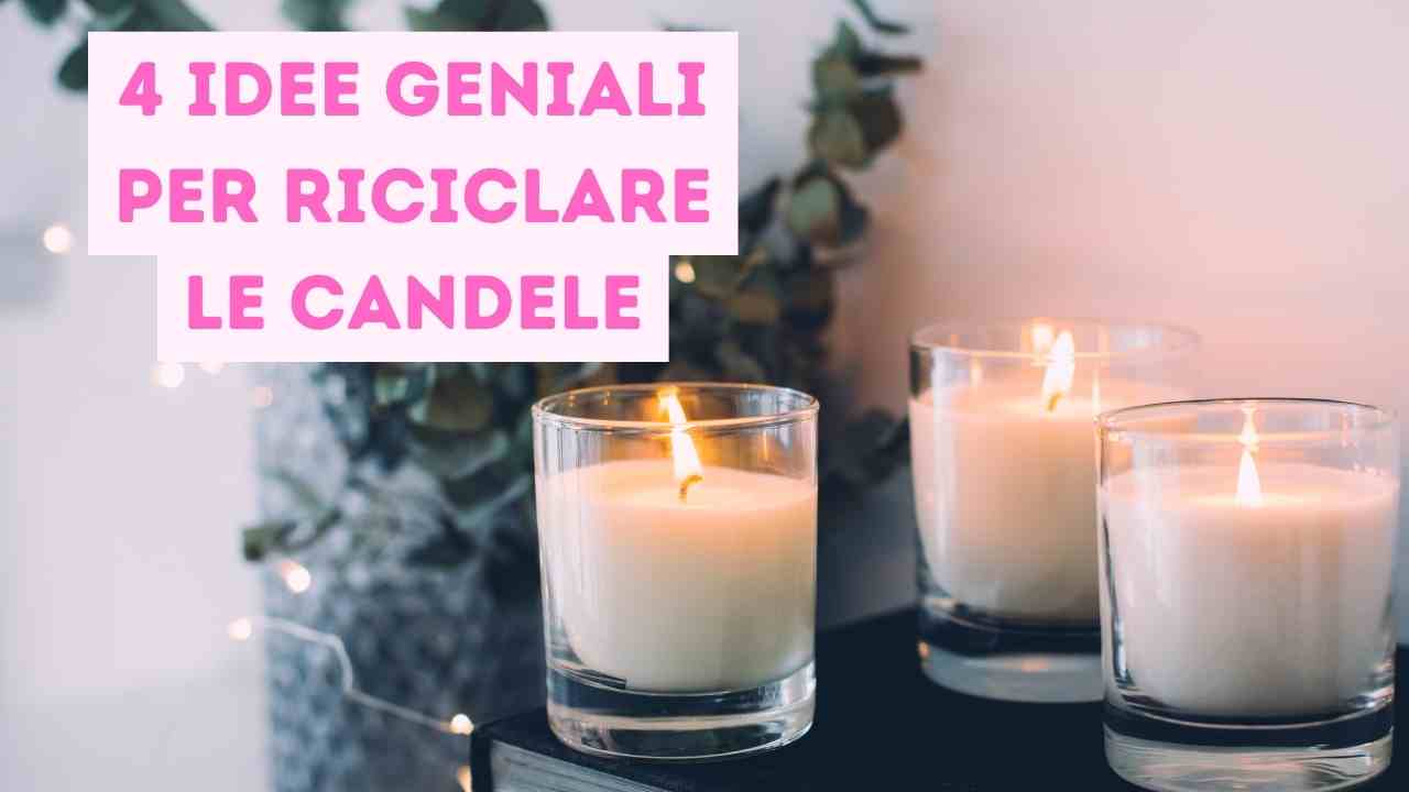 Riutilizza le candele: come creare particolari oggetti per la casa
